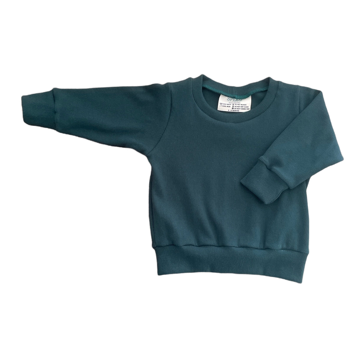 Teal rib jumper – Speku